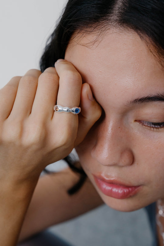 Kara Yoo | Sterling Silver and Gemstone Mira Ring – Jennifer Glasgow ...